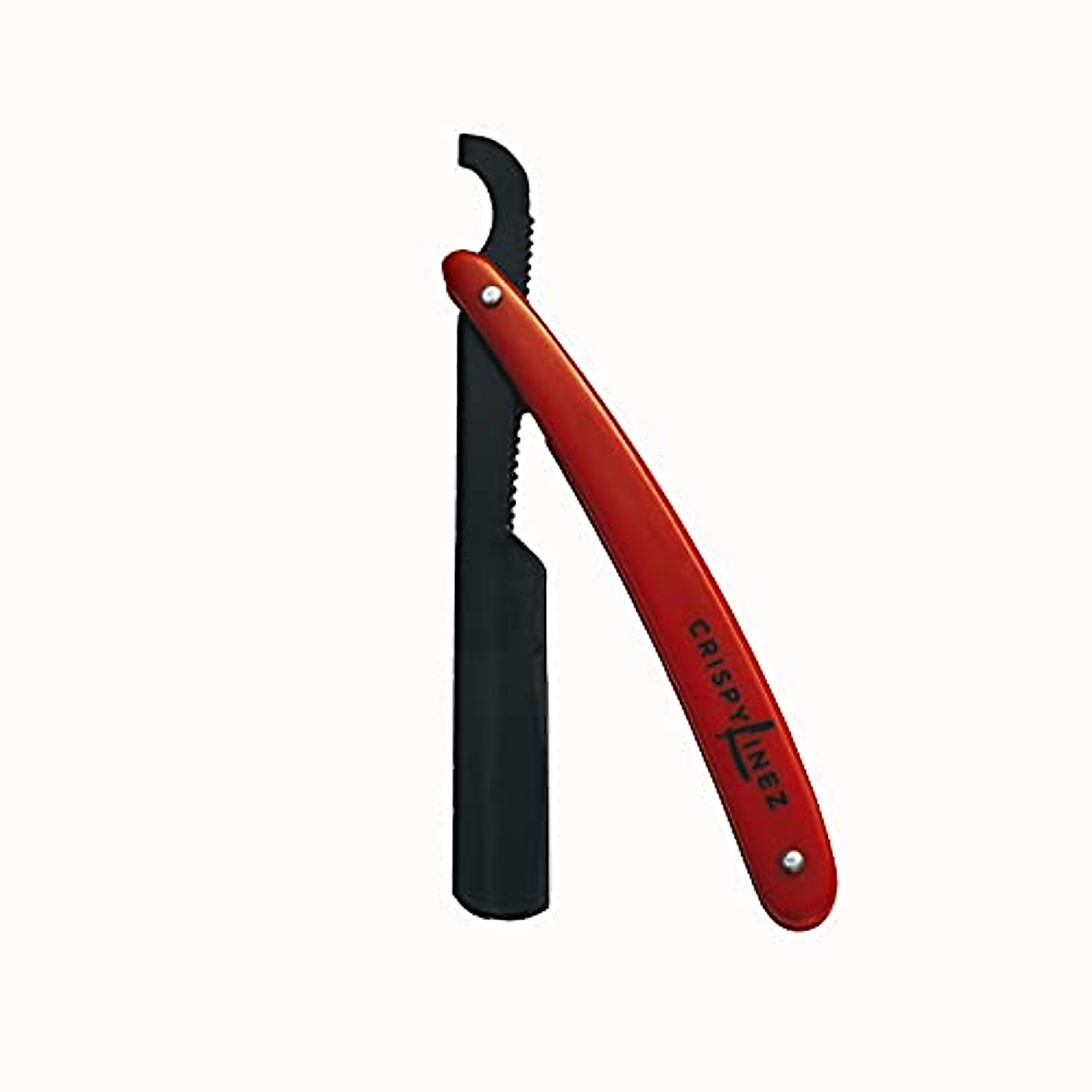 Crispy Linez Barber Turkish Razor | Professional Straight Razor (Red & Black)