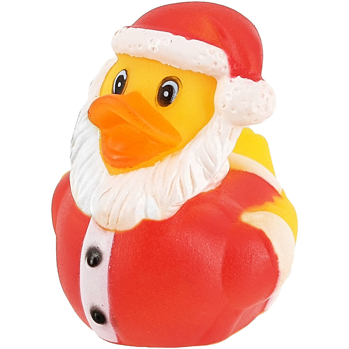 The Dreidel Company Christmas Holiday Rubber Duck Toy Duckies for Kids, Bath Birthday Gifts Baby Showers Summer Beach and Pool Activity, 2" (6-Pack)