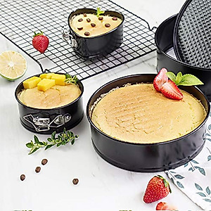 Bakeware Springform Pan Springform Cake Cheesecake Tart Quiche Pan 4 inch heart-shaped