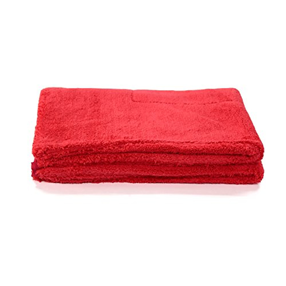 Maxshine 1000GSM Crazy Microfiber Drying Towel Series, Red, 50x70cm (Pack of 3)