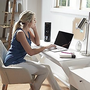 Honeywell HTF210B QuietSet Personal Table Fan, Black – Oscillating Personal Fan with Quiet Operation and 4 Levels of Power and Sound