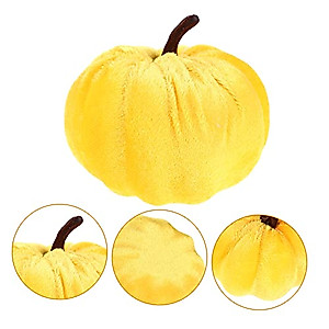 Garneck 24 Pcs Fabric Pumpkin Ornament Fake Faux Pumpkin Artificial Plush Pumpkins Decorative Pumpkins Prop Farmhouse Pumpkin Wedding Decoration Pumpkin Figurines Doll Foam Little Pumpkin