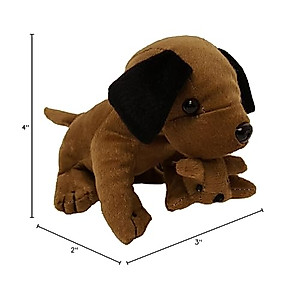 Plush Dogs and Cats Holding Their Babies (12 Dogs Holding Puppies)