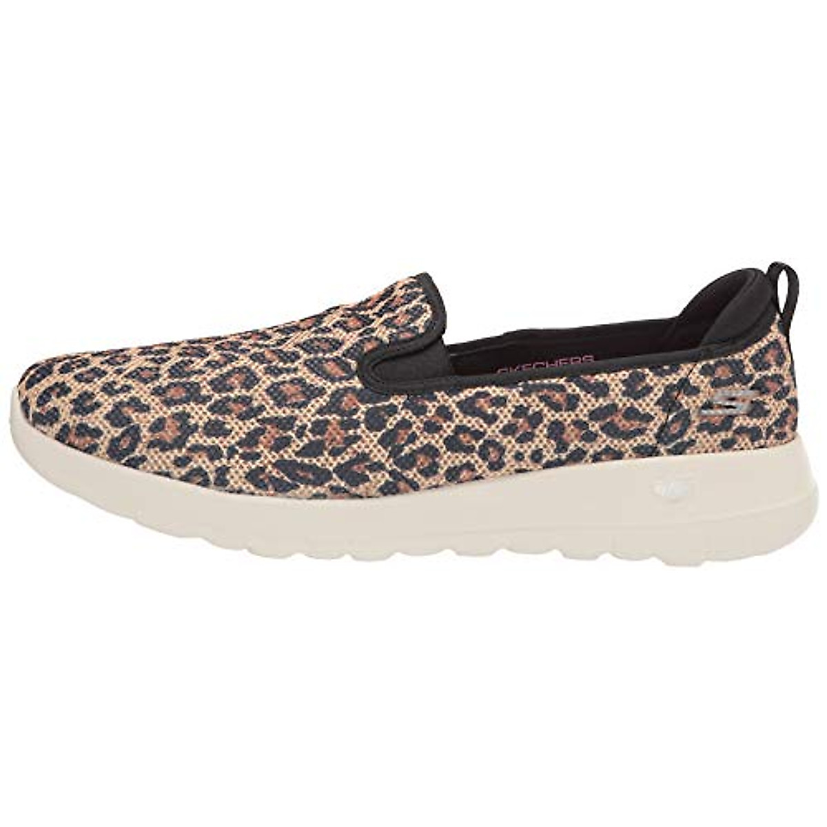 Skechers Women's Go Walk Joy - Fiery Sneaker, Leopard, 8 US