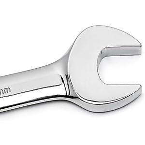 GEARWRENCH 16 Pc. Ratcheting Combination Wrench Set with Tray, Metric - 9416 , Silver