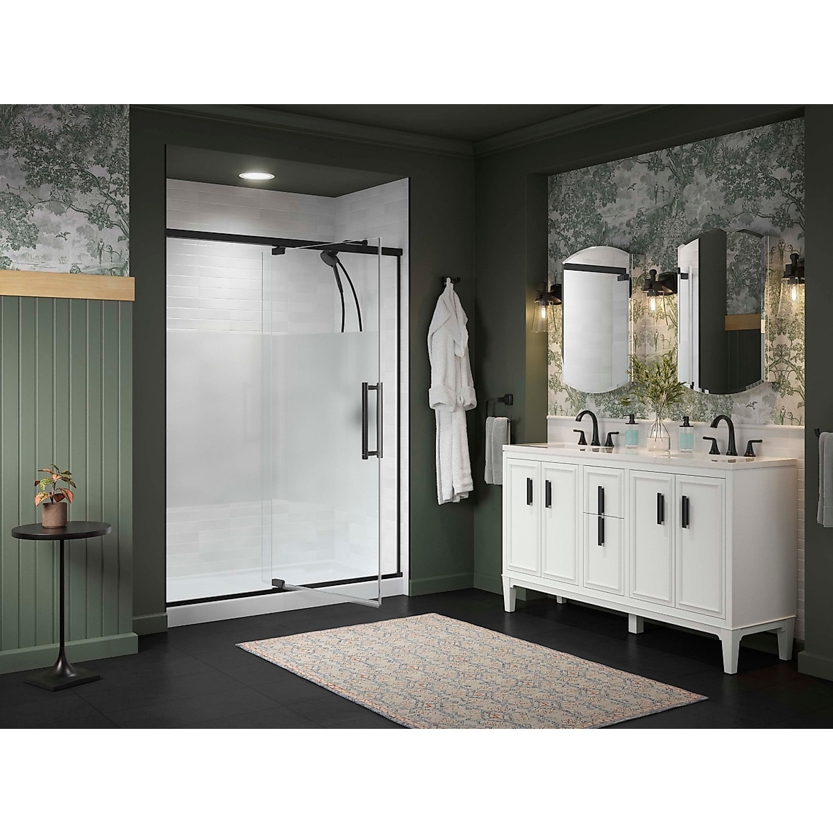 Archer® 20" W x 31" H Aluminum Single-Door Medicine cabinet, Beveled edges