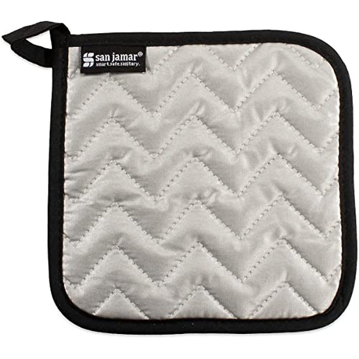 San Jamar 802SPH Silicone Pot Holder - 7"Wx7"D