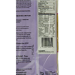 Tinkyada Brown Rice Pasta, Spaghetti, 1 Pound (Pack of 12)