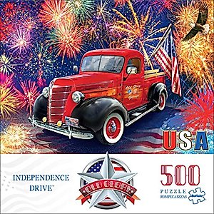 Buffalo Games - Independence Drive - 500 Piece Jigsaw Puzzle