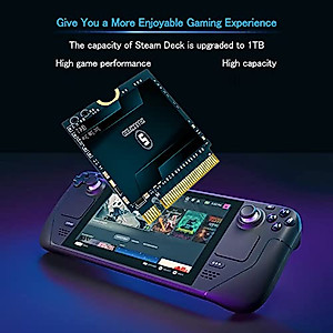 M.2 2230 SSD 256GB SSHARKSPEED NVMe PCIe Gen3.0X4 Internal Solid State Drive, Compatible with Steam Deck，Microsoft Surface pro 7/pro 8+/pro X/laptop3/laptop4/laptop Go, Ultrabook(256GB, 2230 Gen3.0)