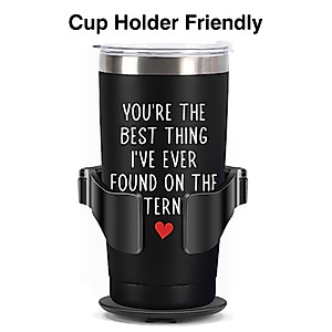 Fathers Day Gift for Him - You're The Best Thing I Found On The Internet - Husband Birthday Gifts from Wife I Love You Valentines Day Gift for Him Boyfriend, 20oz Tumbler