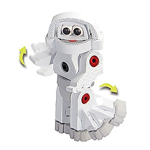 Bloco Toys 3 In 1 Galactic Mission | STEM Toy | Astronaut Spacecraft, Shuttle Rocket | DIY Building Construction Set (210 Pieces)