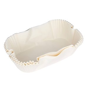 KitchenCraft Loaf Tin Liners, Non Stick, Cake and Bread Tin, 20 x 9 cm, Pack of 40 Liners, White