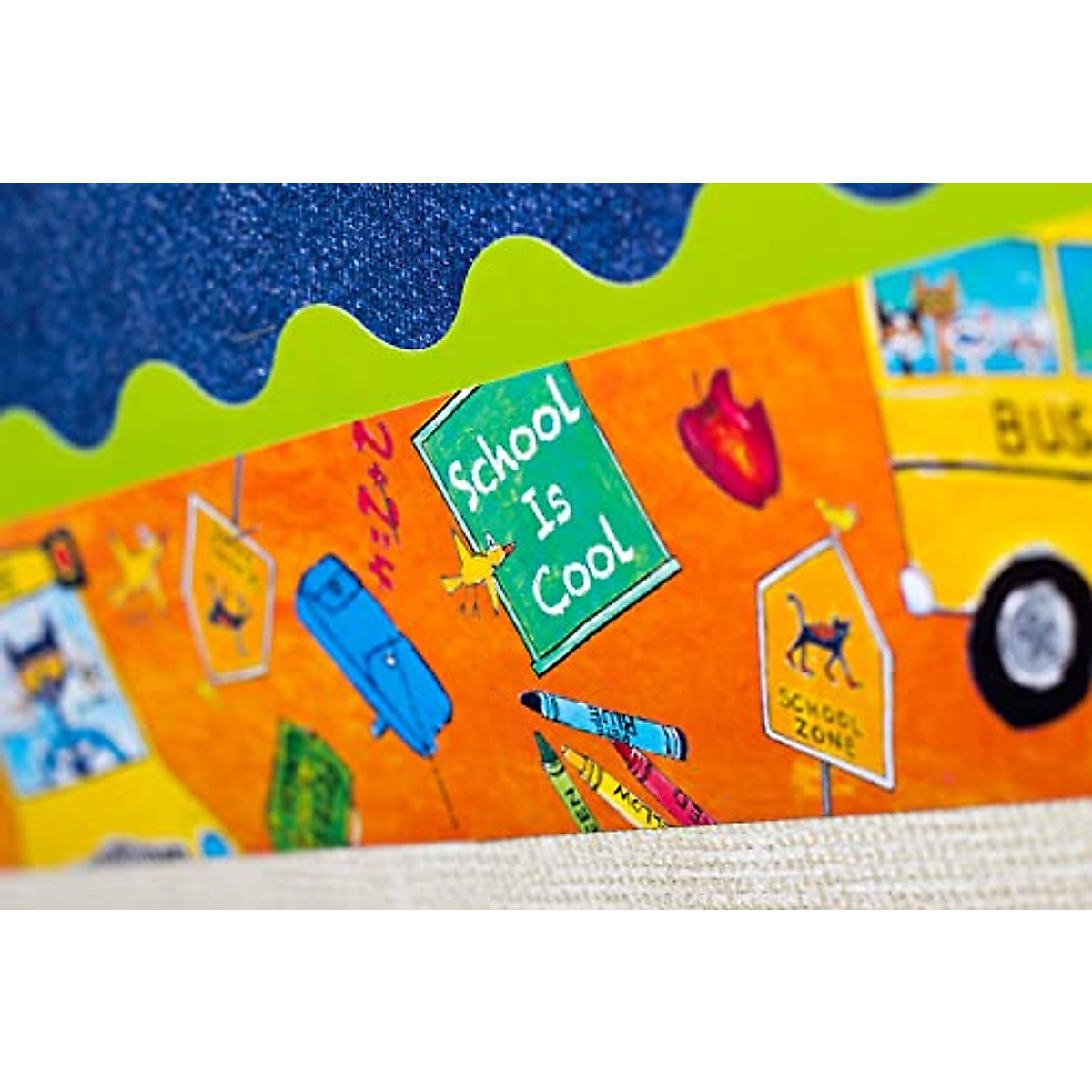 Teacher Created Resources Lime Scalloped Border Trim