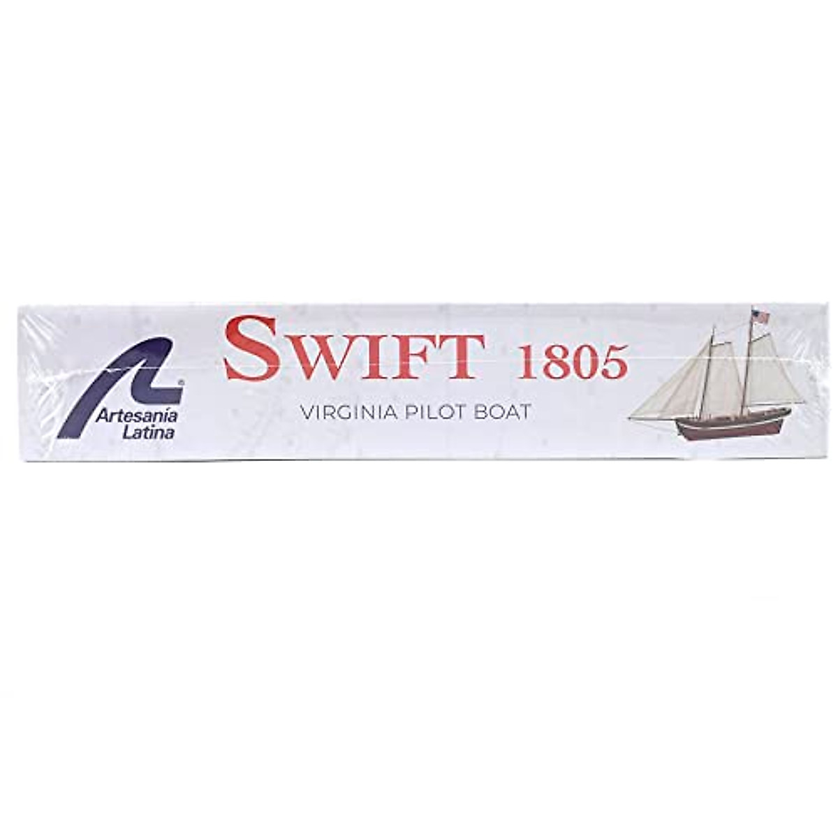 Artesanía Latina – Wooden Ship Model Kit – US Pilot Boat, Swift– Model 22110-N, 1:50 Scale – Models to Assemble – Initiation Level
