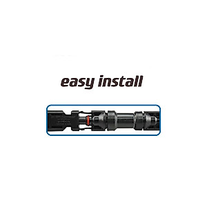 Nixesky 10PCS Solar Branch Connectors Y Connector in Pair MMF+FFM for Parallel Connection T2 Connector (5)