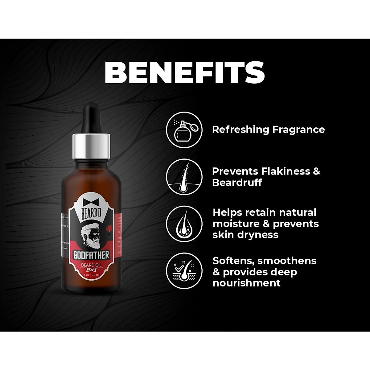 BEARDO GODFATHER BEARD OIL LITE 30ml Best