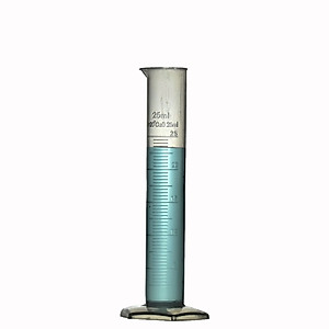 Graduated Measuring Cylinder Polypropylene Plastic 25ml 10-Pack (25ml, 10)