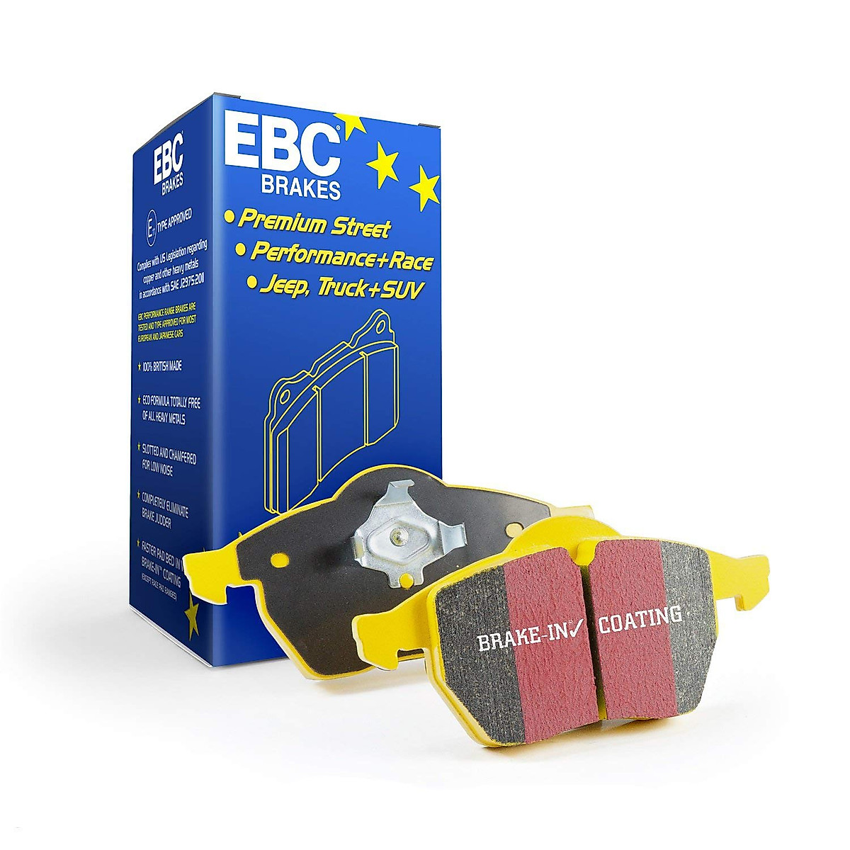 EBC Brakes DP41407R Yellowstuff Street and Track Brake Pad