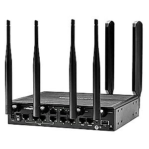 CompuPort Wide Band 5dbi 698-960/1710-3500MHzMhz 5G 4G LTE Omni Directional Whip Antenna with SMA Male Connector Compatible with Microhard, Sierra, Digi, Teltonika and Any SMA Gateway/Wireless Modems