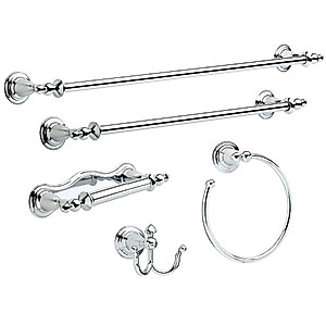 Delta Faucet Victorian Towel Hook, Robe Hook Venetian Bronze Towel Holder for Bathroom, Bathroom Accessories, 75035-RB