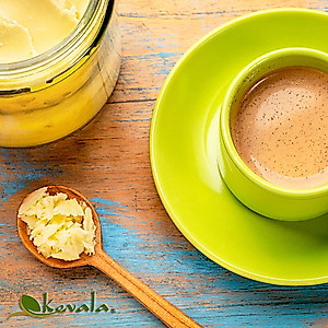 Kevala Coconut Ghee 2 lb (32 oz) Clarified Butter, Organic Coconut Oil, Cold Pressed