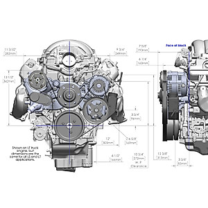 Holley 20-185 Mid-Mount Complete Accessory System