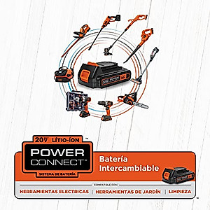 BLACK+DECKER 20V MAX* POWERCONNECT 3/8 in. Cordless Drill/Driver with AUTOSENSE Kit (BDCDE120C)