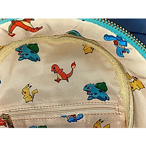 Loungefly Pokemon Original Starters Beach Scene Womens Double Strap Shoulder Bag Purse