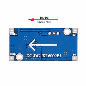 Valefod XL6009 DC to DC Boost Converter 3.0-30V to 5-35V Step-up Transformer Power Module, Pack of 6