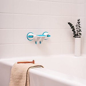 Suction Cup Foot Rest Shower Shaving Shower Foot Rest Waterproof Works with Tiled or Regular Shower Stand