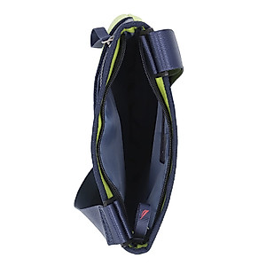 Nautica womens Venture Cup Crossbody, Lime, One Size US