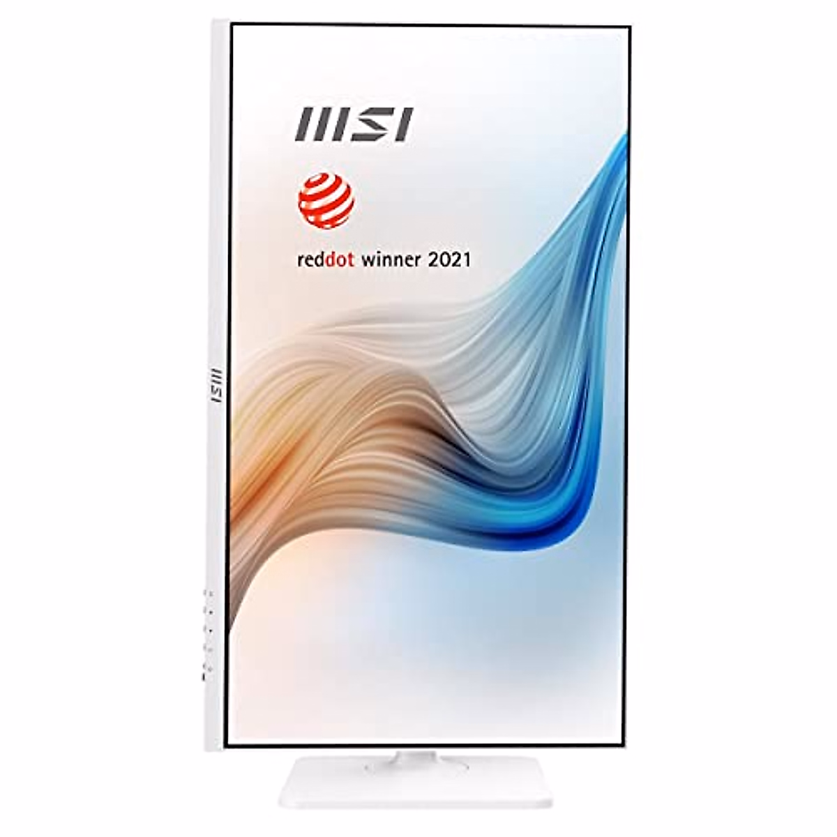 MSI Modern MD271QPW, 27" Monitor, 2560 x 1440 (QHD), IPS, 75Hz, TUV Certified Eyesight Protection, 5ms, HDMI, Displayport, USB C, Tilt, Swivel, Height Adjustable, Pivot