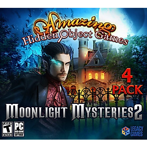 Moonlight Mysteries 2: Amazing Hidden Object Games (4 Pack)