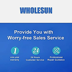 WHOLESUN WS 3000 Electric Pressure Washer 1.58GPM Power Washer 1600W High Pressure Cleaner Machine with 4 Nozzles Foam Cannon for Cars, Homes, Driveways, Patios (Blue)