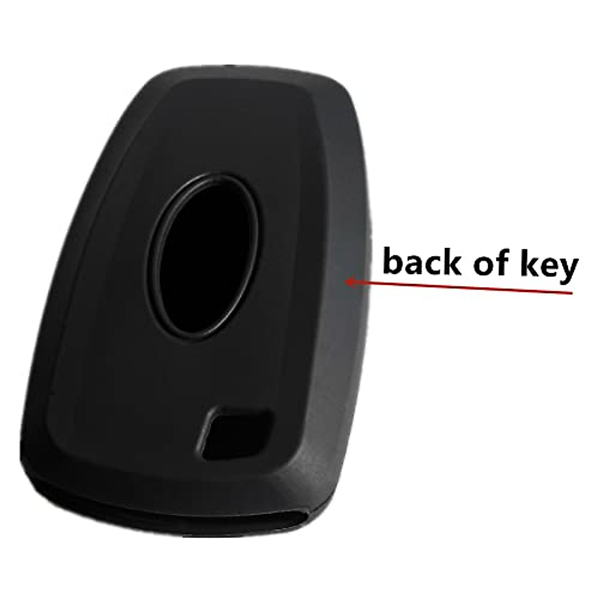 Silicone Key Fob Cover for 2018-2021 Ford Bronco Mustang Fusion Raptor F250 F350 F450 F550 Edge Explorer Expedition M3N-A2C93142600
