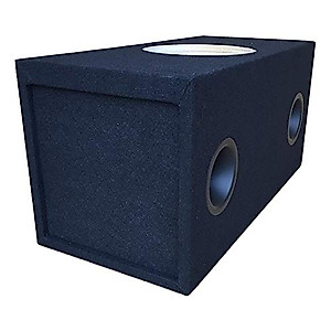 Custom Ported/Vented Sub Box Subwoofer Enclosure for 1 12" Sub Subwoofer - 32 Hz - 3" Aeroports - 3.0 CU FT - Reinforced