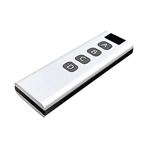 CIRONI 433Mhz Transmitter Remote Control Universal Wireless 4 Buttons Learning Code for Light Switch Gadgets Gate Garage Door Opener