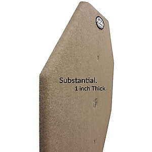 Dart-Stop 29 inch Black Octagon Pro Dart Board Backboard | Wall Protector | Dartboard Surround