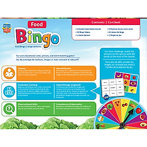 MasterPieces Kids Games - Food Bingo Game