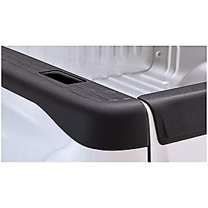 Bushwacker Ultimate BedRail Caps - Factory w/ Stake Holes | 2-Piece Set, Black, Smooth Finish | 49520 | Fits 2007-2013 Chevrolet Silverado 1500 Fleetside; 07-14 Silverado 2500 HD/3500 HD w/ 6.6' Bed