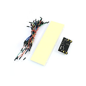 Qtqgoitem Power Supply Module w MB102 830 Points Breadboard Flexible Jump Wire (model: ab0 660 7ab 6ef ac2)