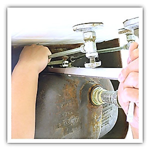 General Tools Telescoping Basin Wrench Large Jaw #140XL, Extends from 11 to 16-Inches, Fits 1 to 2 Inch