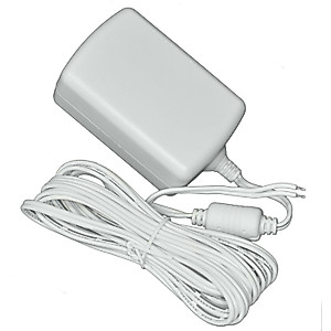 AVO 24VD170W - 24VDC 1.7A White Wall Plug DC Adapter/Power Supply, Input: 100-240VAC 50/60Hz, Non-Terminated 10 Foot Parallel Zip Cord Lead Wire
