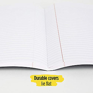 Five Star Composition Book/Notebook, Wide Ruled Paper, 100 Sheets, 9-3/4" x 7-1/2", Color Selected For You, 1 Count (09006)