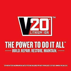 CRAFTSMAN V20 MAX Cordless Drill and Impact Driver, Power Tool Combo Kit with 2 Batteries and Charger (CMCK200C2AM)