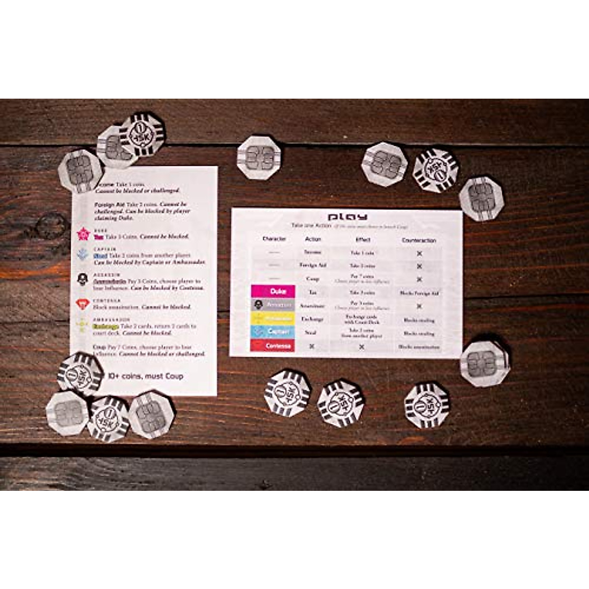 Coup - The Fast, Fun Bluffing Party Game for 2-6 Players. Perfect for Family Game Night with your Teens or Friends. Can you get away with your bluff? Over 1 Million copies sold!