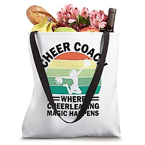 Cheerleading Coach Cheer Coach Cheerleader Cheer Training Tote Bag