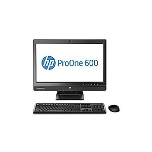 2018 HP ProOne 600 G1 21.5" FHD All-in-One Business Desktop Computer, Intel Pentium G3220 3.0GHz, 8GB DDR3 Memory, 500GB HDD, USB 3.0, DVD, Windows 10 Professional (Renewed)