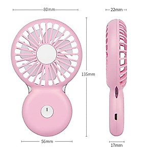 Veemoon Portable Fan Rechargeable Fans 3pcs Adjustable for Portable Office Fan Usb Outdoor Hand Sound Operated Mini Electric Battery Home Travel Cooling Speeds Handheld Personal Outdoor Fans Usb Fan